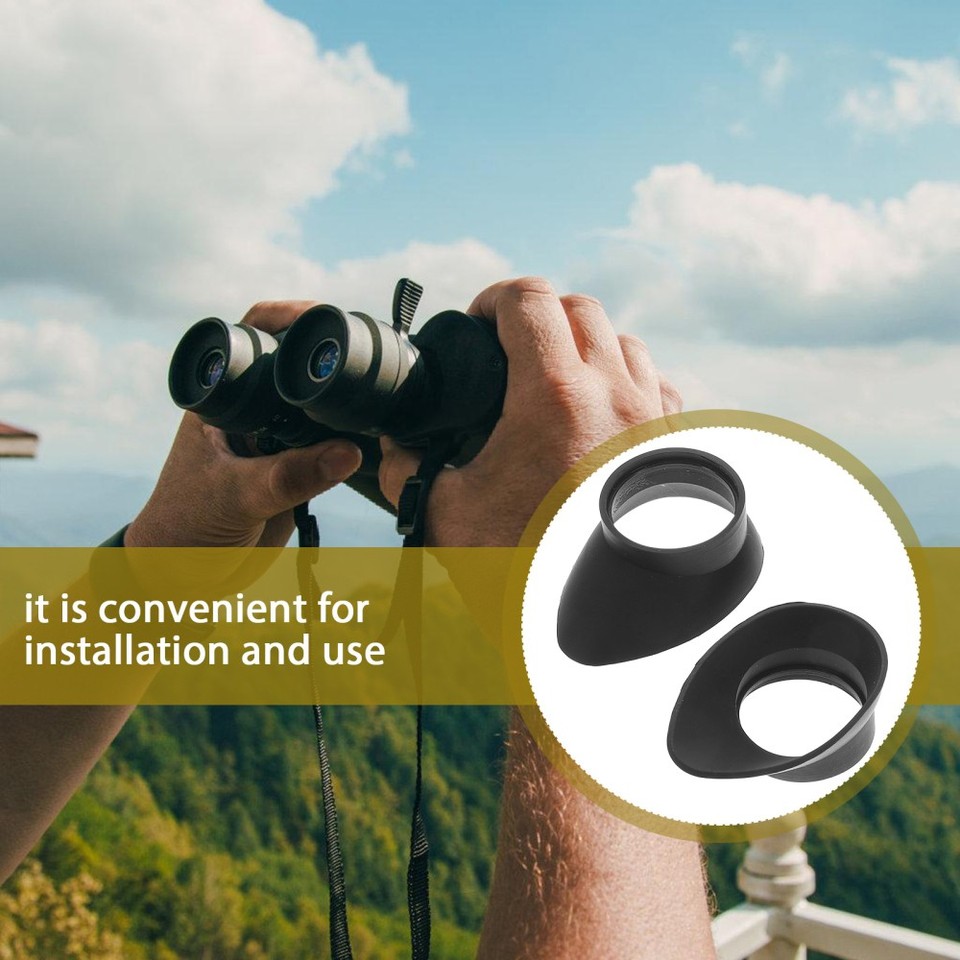 2 Pcs Microscope Goggles Eyepiece Cover for Telescope Lens Protector ...