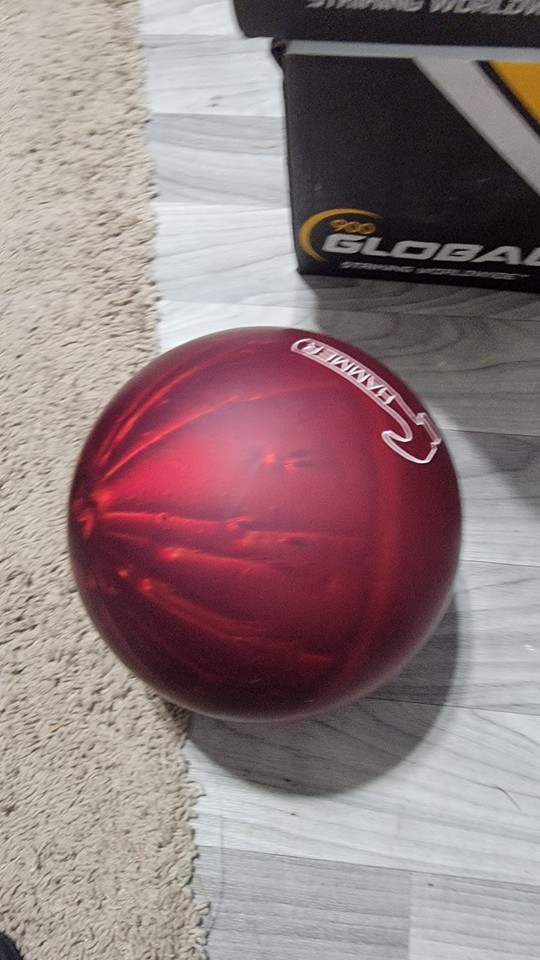 Hammer Black Widow Red Pearl Urethane Overseas Bowling Ball | 14 Pounds ...