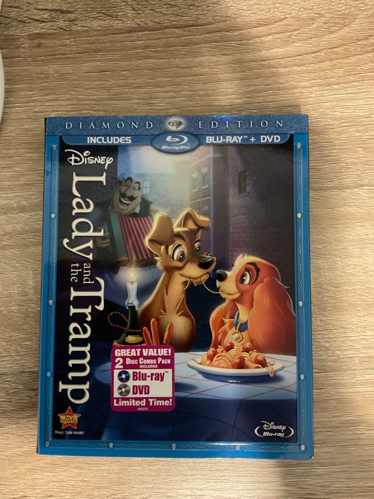 THE LADY AND THE TRAMP ~ Disney ~ BluRay ~ like new, w/slip | eBay