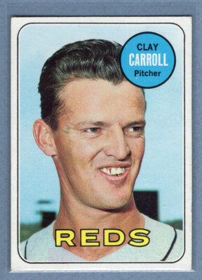 1969 Topps #26 Clay Carroll (b) EX-MT GO501 | eBay