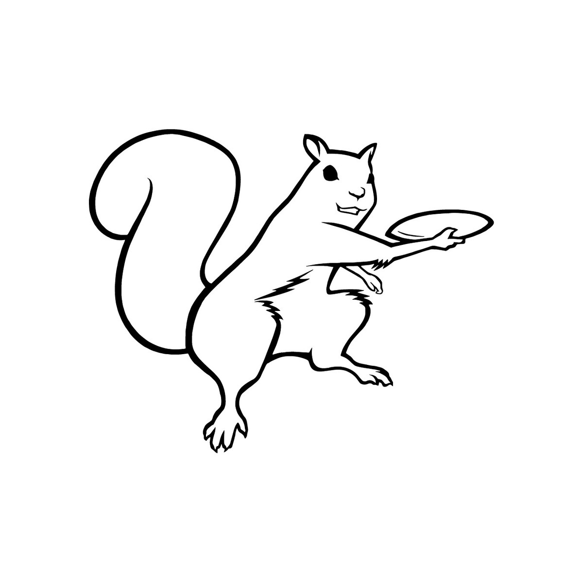 Disc Golf Squirrel