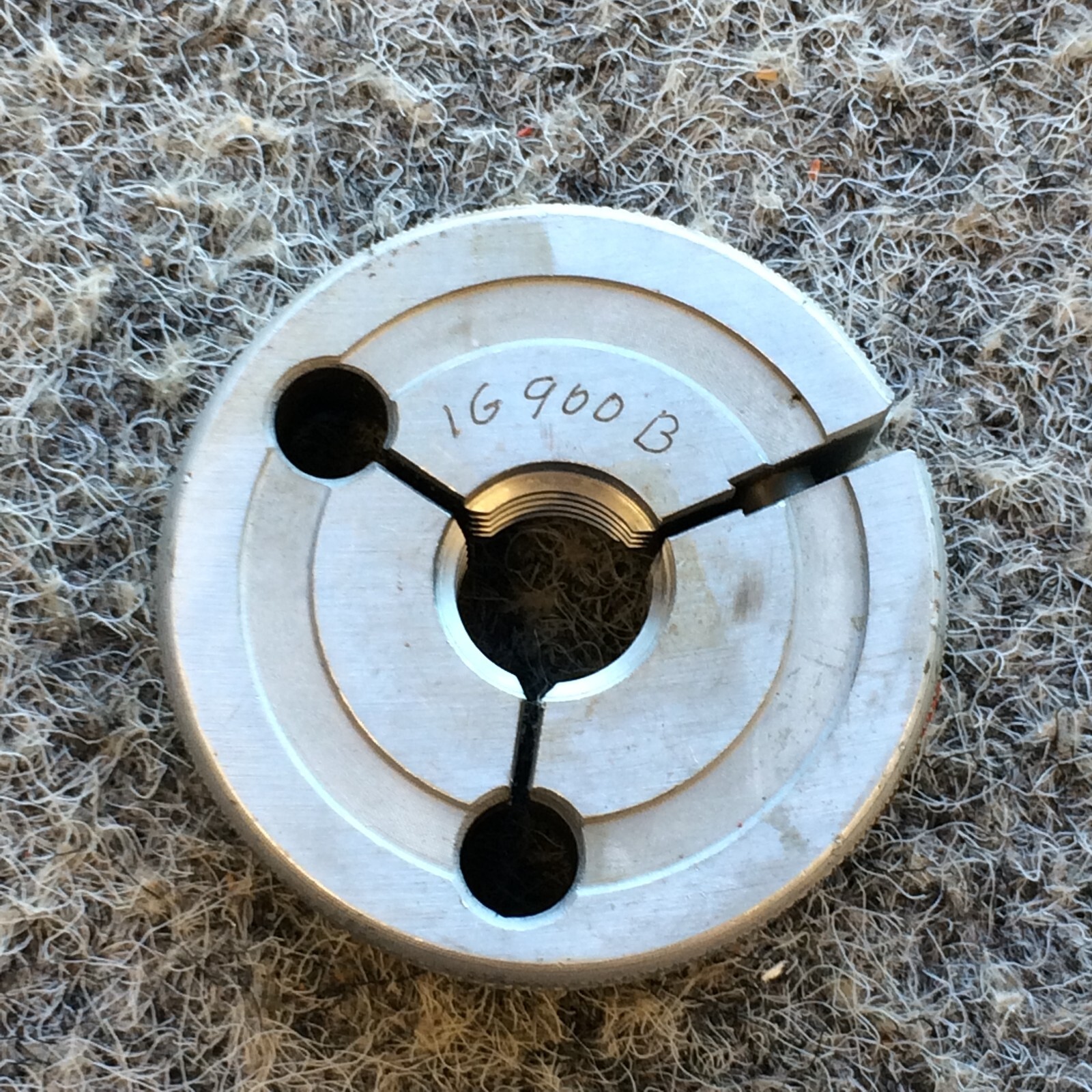5/8 11 UNC THREAD RING GAGE .625 .6250 NO GO ONLY P.D. = .5619 UNC 3A ...
