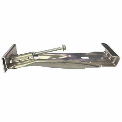 6" Inch K Style Aluminum Gutter Hanger w/ Clip - Screw Attached - 25 ...