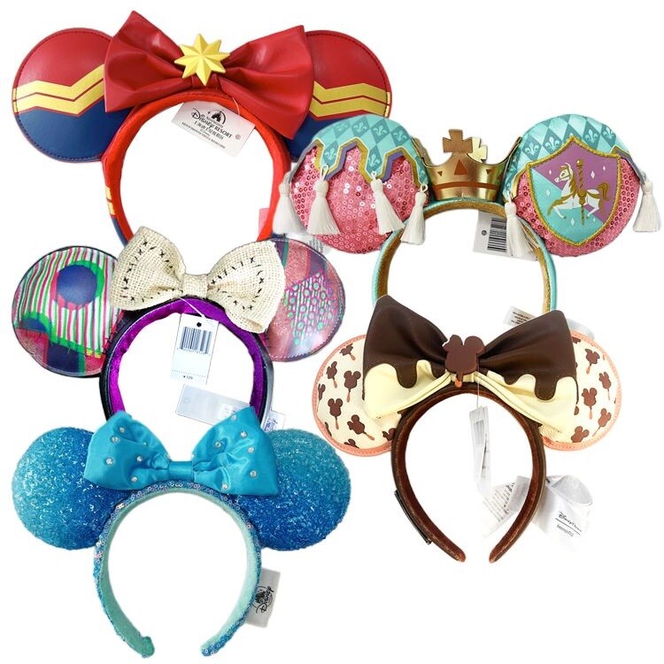 120 Styles Disney Parks Loungefly Bow Minnie Mouse Ears Collection ...
