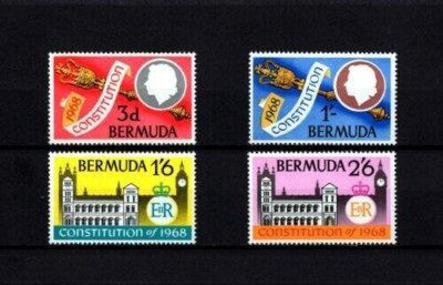 BERMUDA 1968 SG216-19 NEW CONSTITUTION - MNH | eBay UK