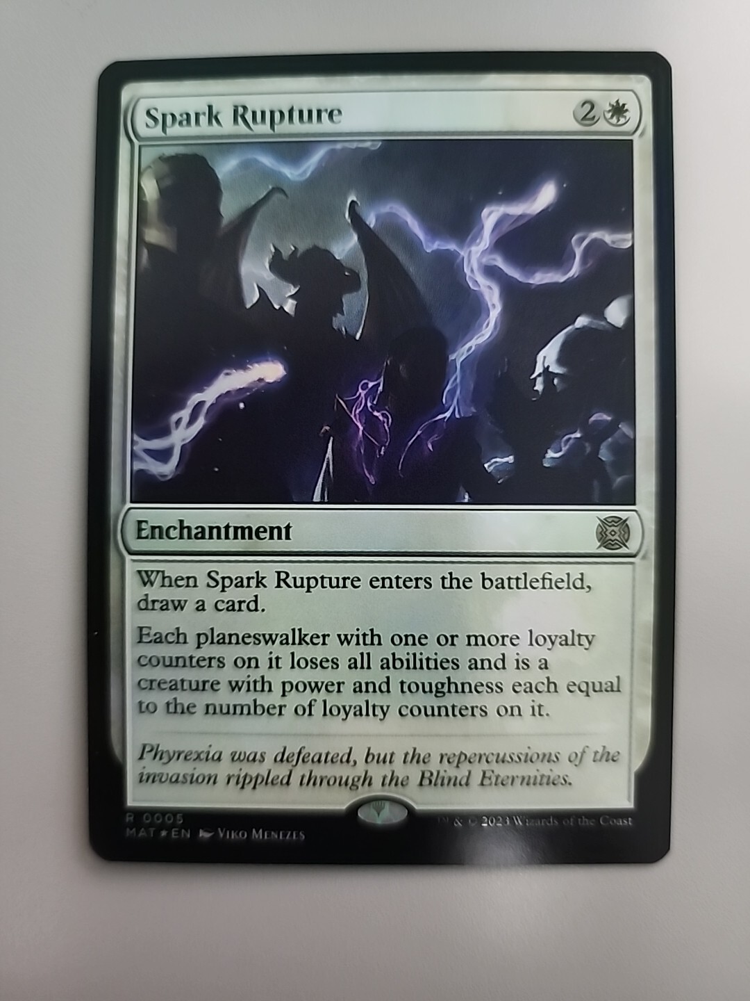 MTG Spark Rupture March of the Machine: The Aftermath 0005 Foil Rare | eBay