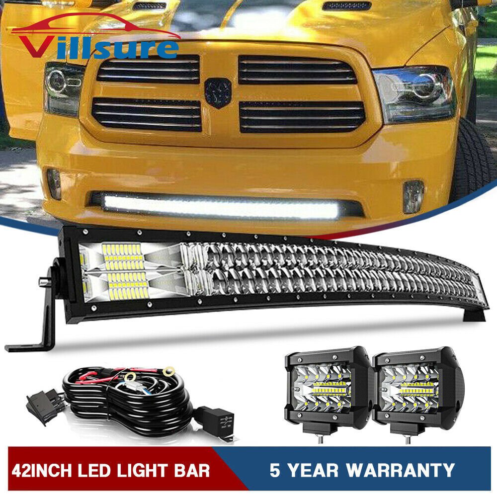 Curved Led Light Bar Mounts Ford Ranger | Shelly Lighting
