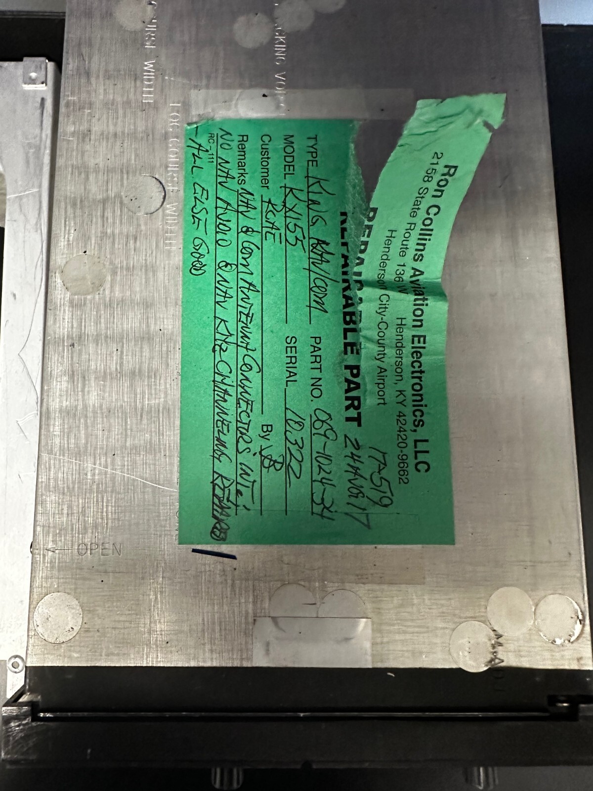 Lot of Bendix King NAV/COMM KX 155 & 155A with 3 racks and 1 backplate ...