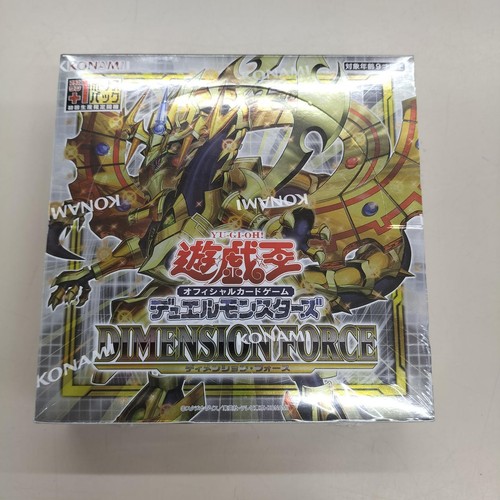 Konami Yu-Gi-Oh Dimension Force TCG Card Shrink Pack Box Used | eBay