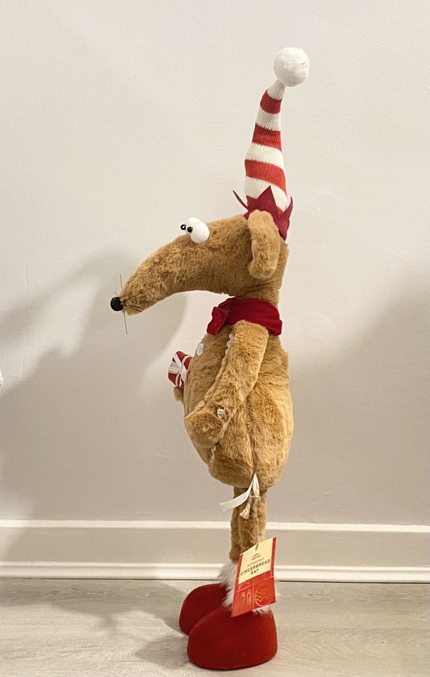 Aldi Christmas Rat 2025 Extendable Legs Gingerbread | eBay UK