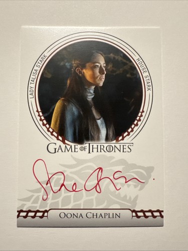 2024 Game Of Thrones Legends Of Realm Oona Chaplin Lady Talisa Stark ...
