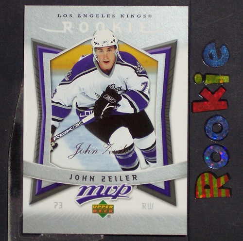 JOHN ZEILER RC 2007/08 MVP ROOKIE #330 Los Angeles Kings | eBay
