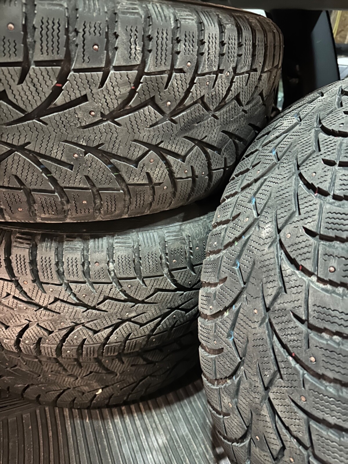 Studded Snow Tires 235/55/R19 on 5x108 Rims | eBay