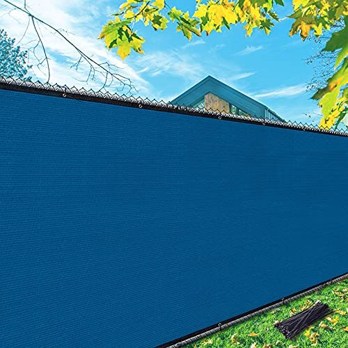 4x50Ft Heavy Duty Mesh Privacy Screen Fence Net Barrier for Garden Yard ...