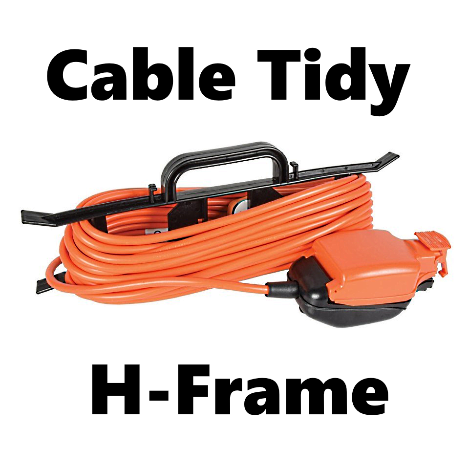 Weatherproof Mains Outdoor Garden Power Extension Lead with IP54 Orange ...