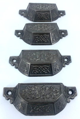 Drawer Pulls - Eastlake Cast Iron Drawer