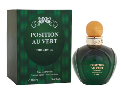 Fragrance Couture POSITION AU VERT WOMEN 3.4 Oz EDP Spray Women's ...