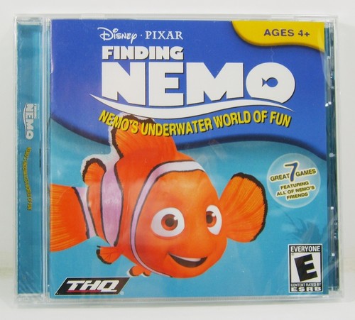 Disney Pixar Finding Nemo - Nemo's Underwater World Of Fun -PC Game ...