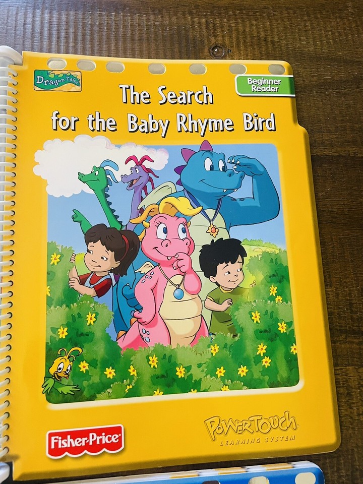 LOT of 6 Books Fisher Price PowerTouch Learning System Books ONLY (no ...