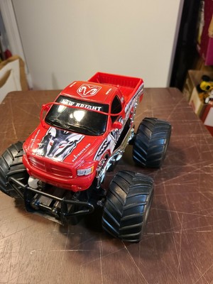 New Bright RAM TRUCK R/C Raminator Red - no remote ( UNTESTED ) | eBay