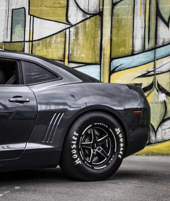 2 VMS RACING V-STAR 17X10 REAR DRAG RACE RIMS WHEELS FOR 11-21 CHEVY ...