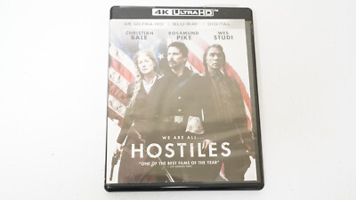 We are All... Hostiles Ultra UHD 4K Blu Ray Movie in Case. | eBay
