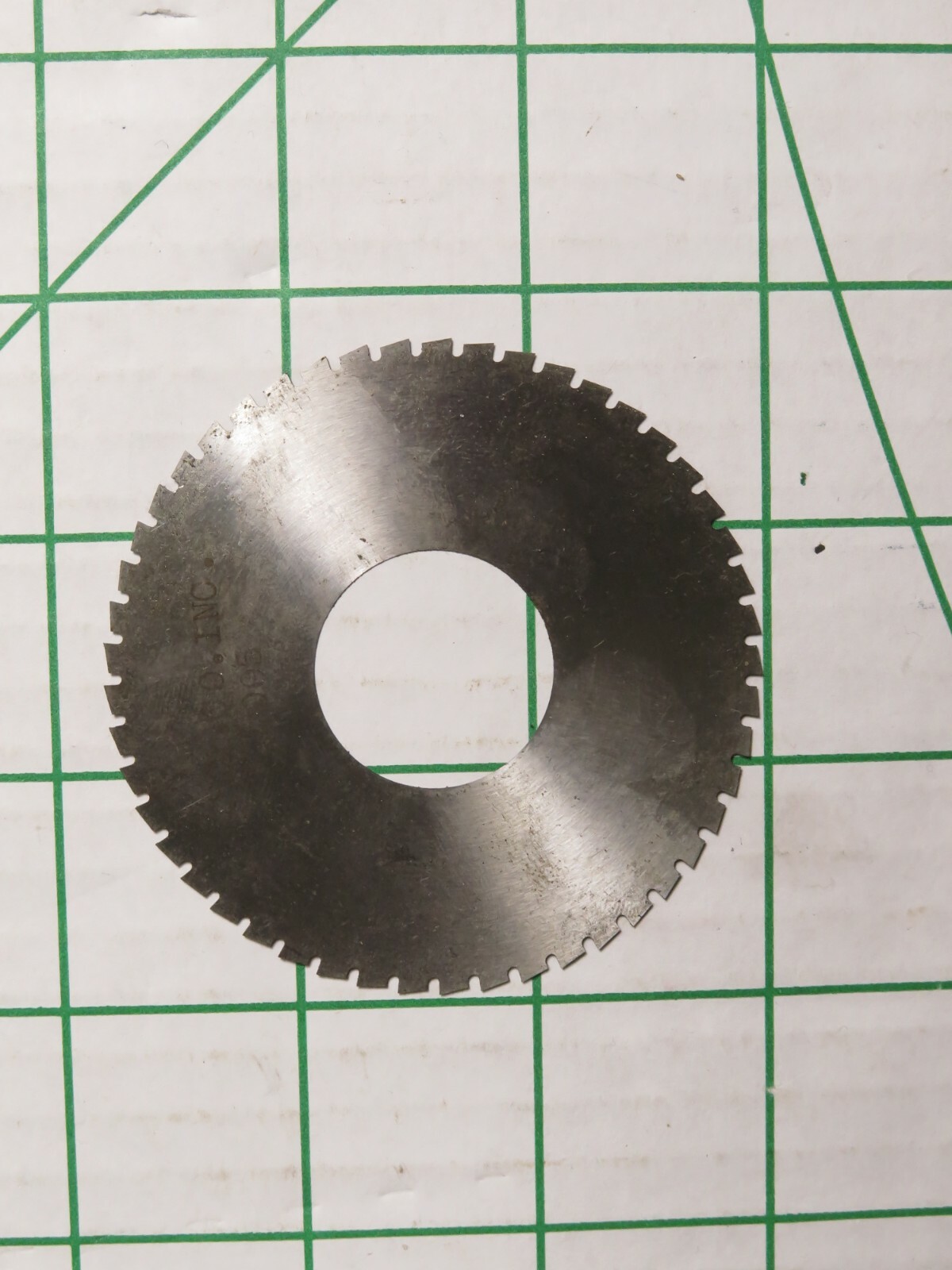 (1)One Slitting Slotting Saw Blade 0.005" x 2-3/4" HSS Machinist ...