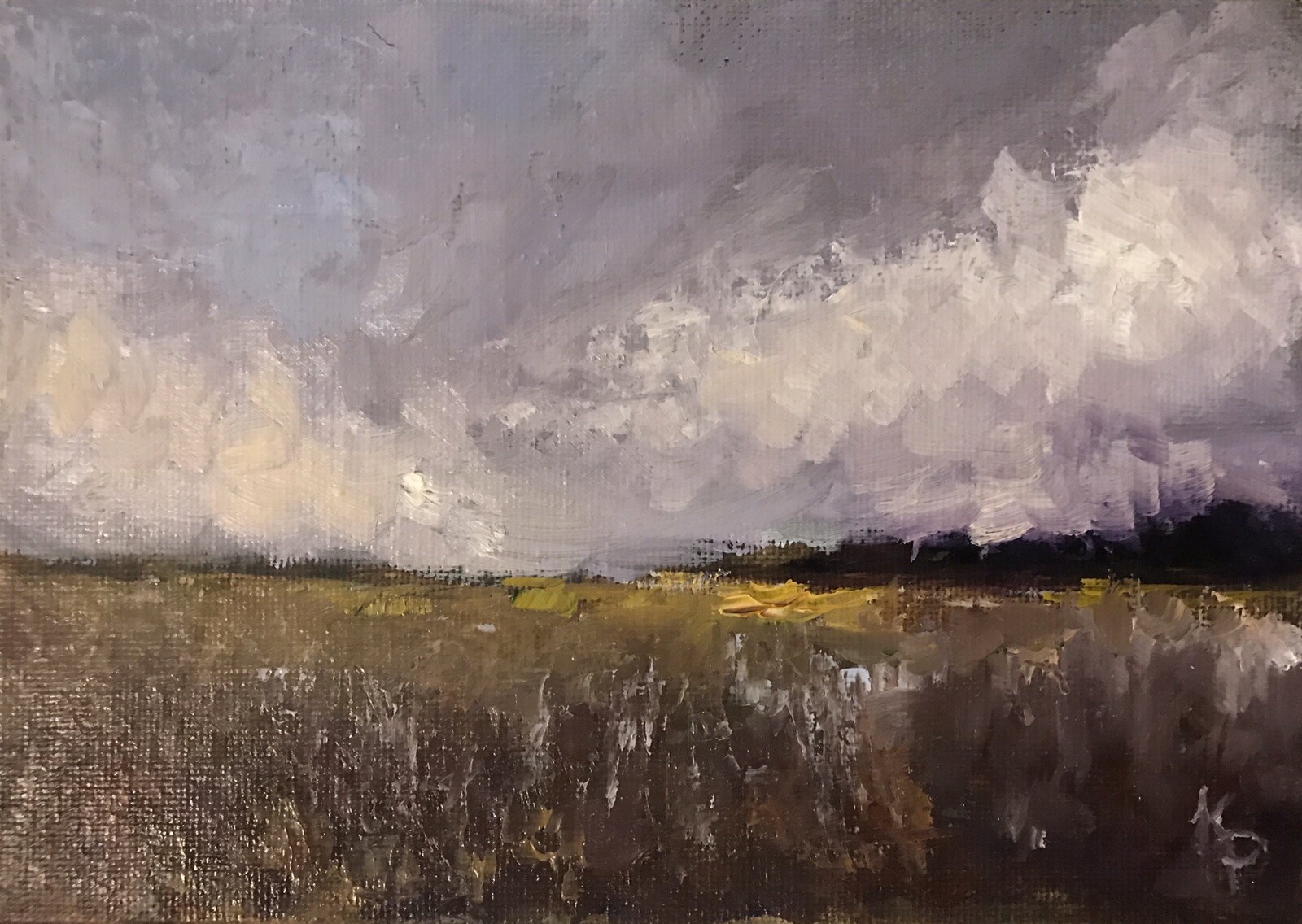 ACEO ATC Signed Print “Wandering” Art Artist Trading Card In Sturdy ...