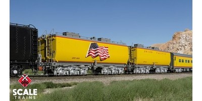 SCALE TRAINS SXT30019 HO UNION PACIFIC 2pc WATER TENDER SET RD#s 809 ...