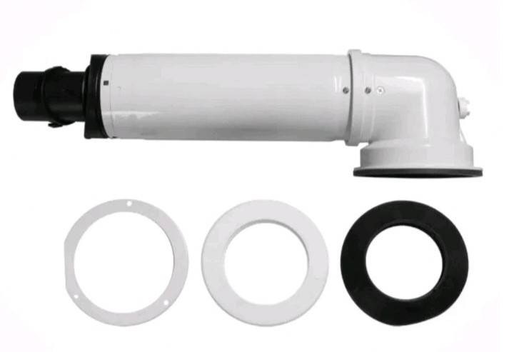 Worcester Condensfit Telescopic Horizontal Flue Kit 100mm 7716191082 ...