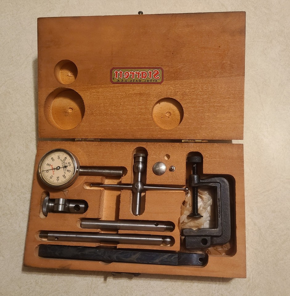 Starrett Tool Sets & Miscellaneous Vintage Drawing Set In Excellent ...