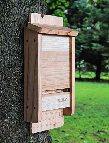 Small Bat House Kit for Outdoors 14.6"x6.7"x2.2" Shelter Box Roosting ...