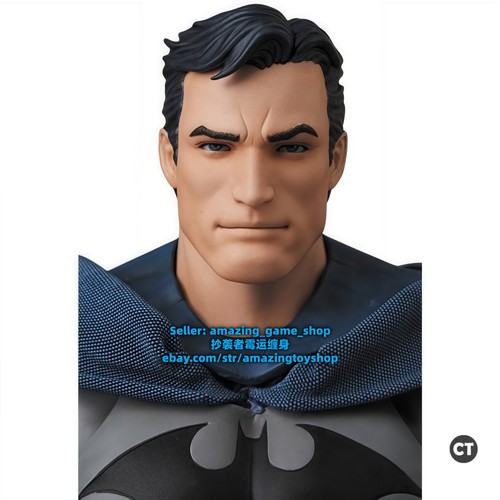 In Stock CT Toys MAFEX No.105 Hush Batman Blue Ver. Action Figure New ...