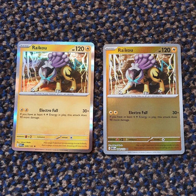 Raikou 048/214 Lost Thunder Pokémon TCG English Holo/Regular Lot 2 ...