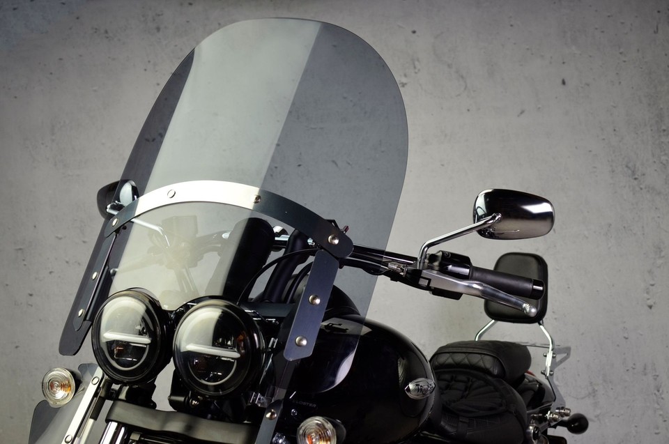 TRIUMPH Thunderbird Storm 1700 (11-17) 5mm 50cm Tall Wide Windscreen ...