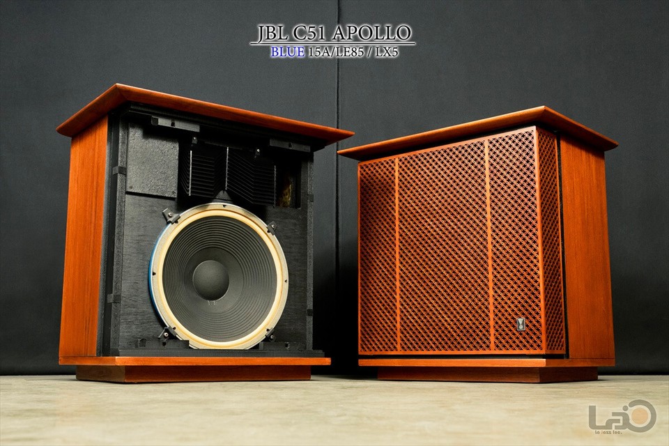 JBL C51 APOLLO PAIR - ALL BLUE UNITS: 15A/LE85/LX50 (Worldwide Shipping ...