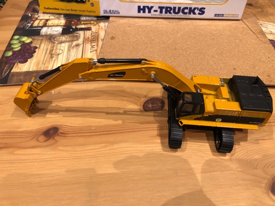 1:50 Diecast Digger Excavator for Corgi Tekno Heavy Haulage 1:50th Code ...