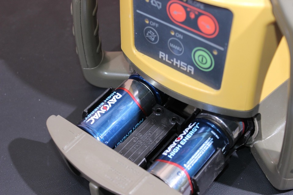 Topcon RL-H5A 1021200-50 Self-Leveling Rotary Grade Laser Alkaline for ...