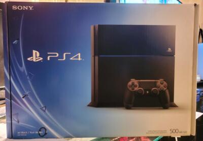 Brand New Sony PlayStation 4 Launch Edition (CUH-1001A) 500 GB - Open ...