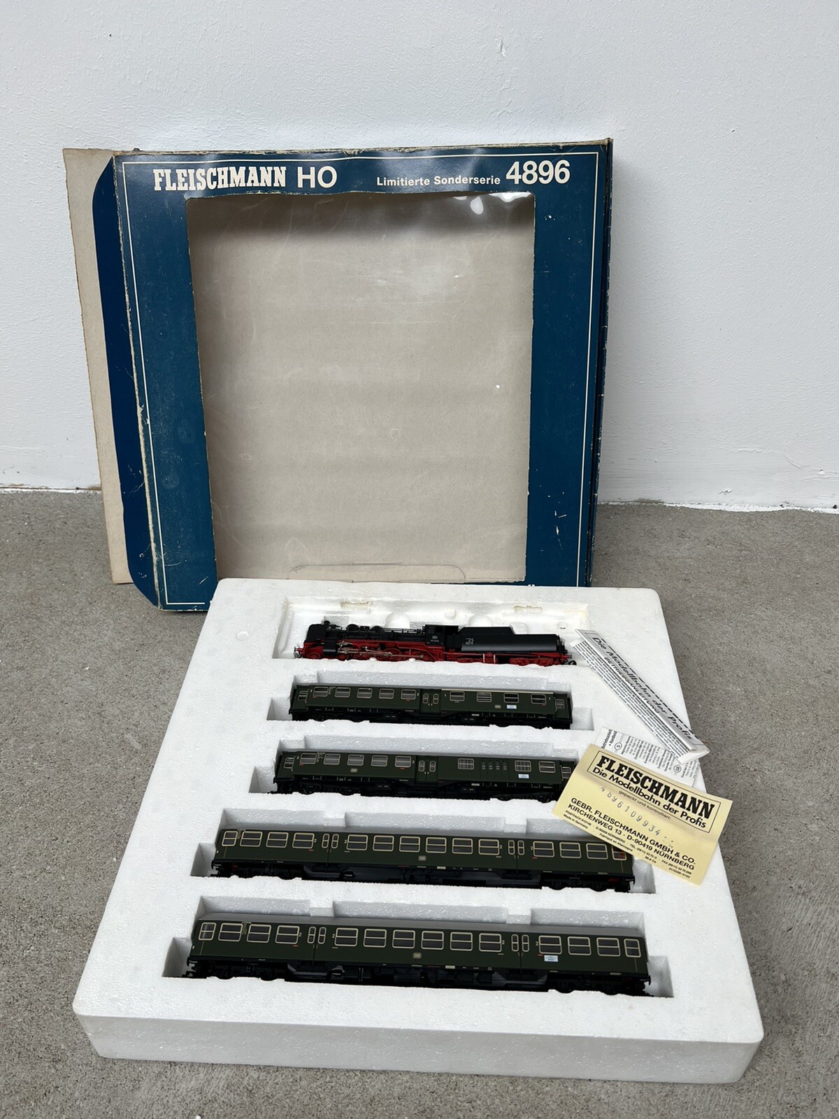 Fleischmann HO 4896 Limitierte Sonderserie Eilzug Set Dampflock | eBay.de