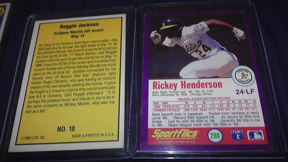 lot of 8 old vintage baseball cards bowman topps 1950s 1960s 87 mantle ...