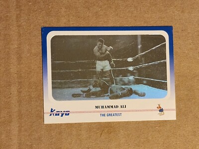 MUHAMMAD ALI hologram 1991 Kayo Boxing Card #235 HOLO HOF Sonny Liston ...