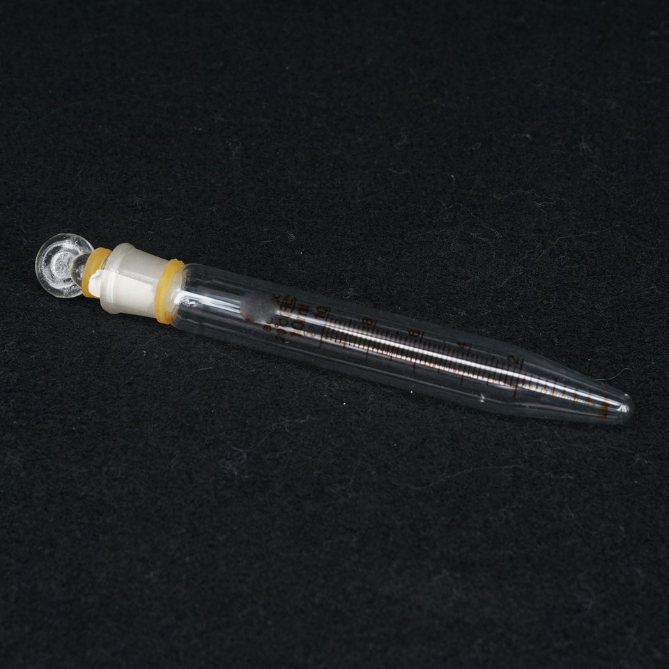 5-100ml Lab Glass Conical Bottom Centrifuge Tube Scaled With Stopper ...