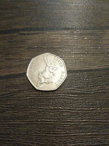 Very Rare Beatrix Potter 50p Coin The Tale of Peter Rabbit 2017 ...