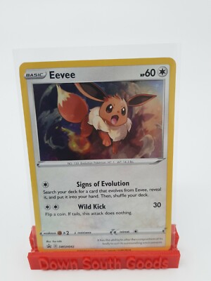 Pokemon Card Eevee SWSH042 Black Star Promo Pack Fresh | eBay Australia