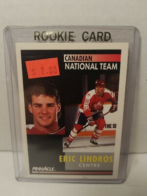 1991 Score Pinnacle Eric Lindros #365 Canadian National Team | eBay