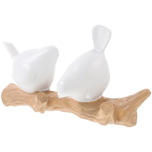 Wall Hanging Hooks Key Hanger Birds on Branch Coat Rack Branch-type ...