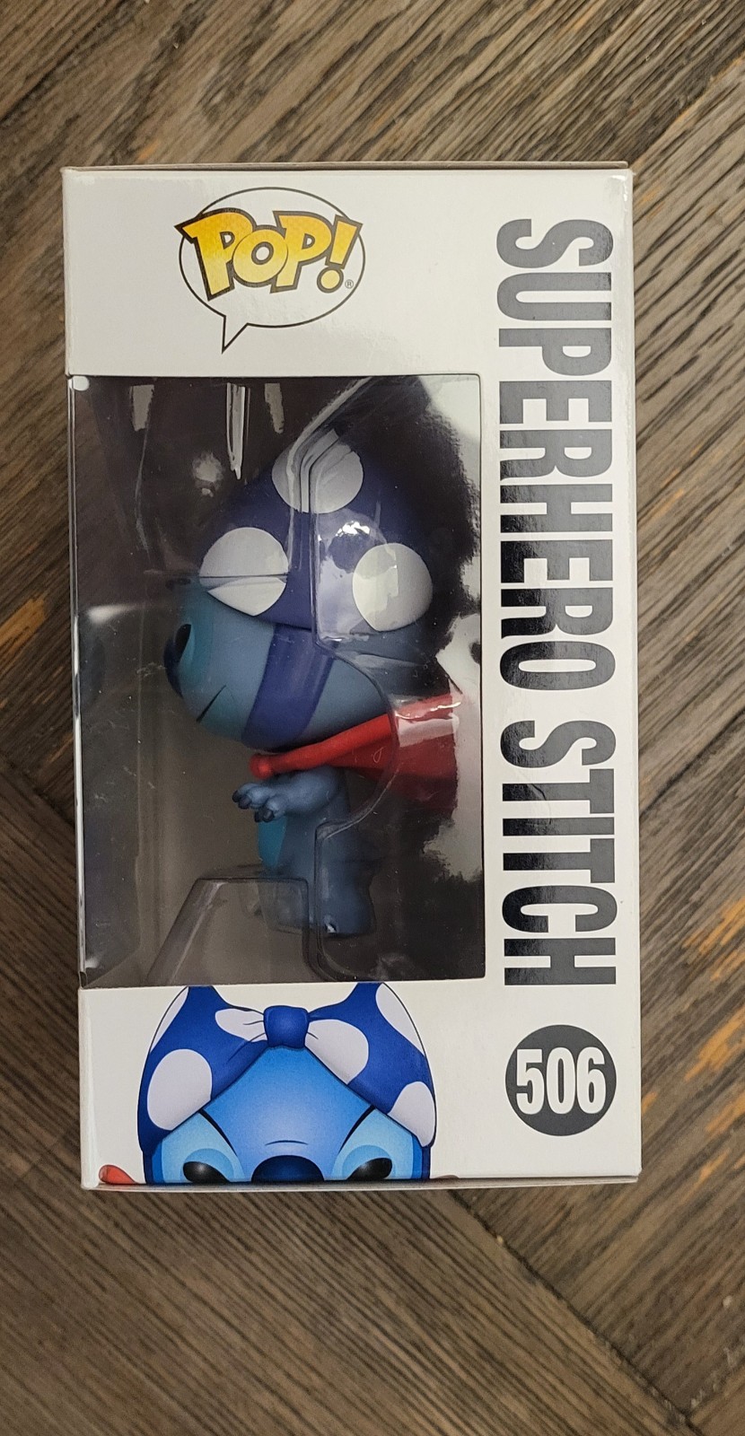 Funko Pop! Superhero Stitch #506 Disney's Lilo & Stitch Pop in a Box ...