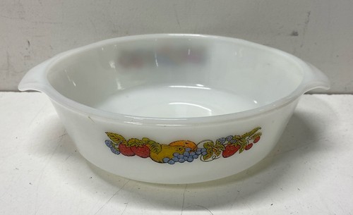 Anchor Hocking Fruit Harvest Cookware Set of 3 Nesting Kitchenware | eBay