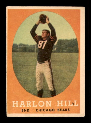 1958 Topps #80 Harlon Hill VG/VGEX Bears UER 550656 | eBay